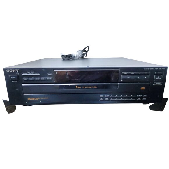 Sony | Other | Vintage Sony 5 Disc Cd Changer Player Cdpc365 | Poshmark